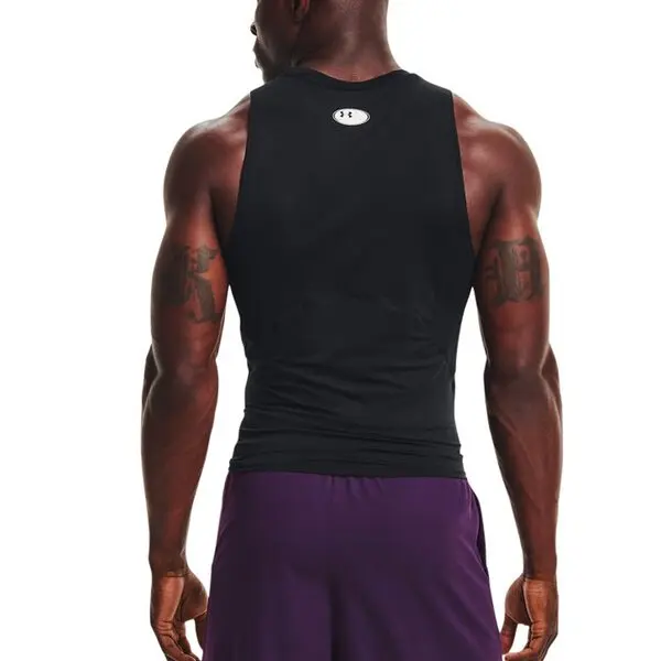 Under Armour Heatgear Compression Tank Top - Black