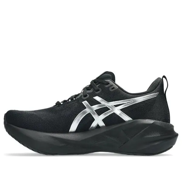Asics Novablast Platinum Athletic Sneakers - Platinum/black