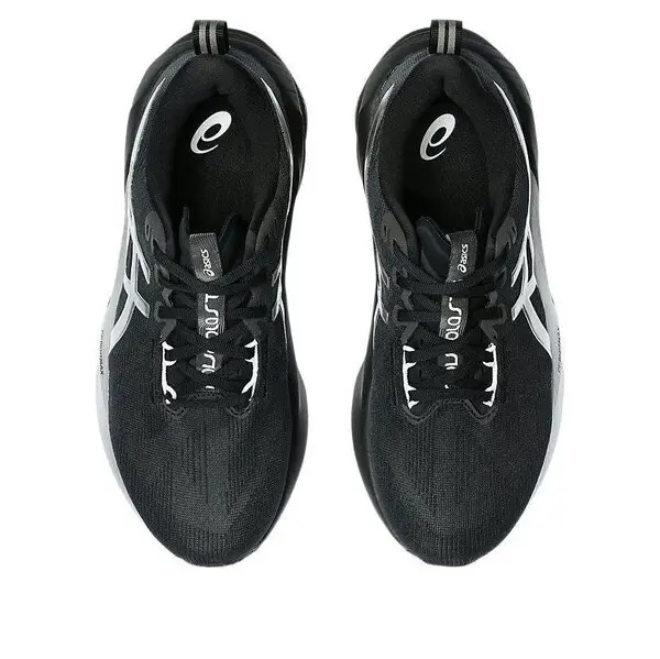 Asics Novablast Platinum Athletic Sneakers - Platinum/black