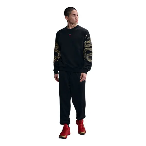 Nike Kobe Therma-fit Basketball Crew Asia Sizing 'black