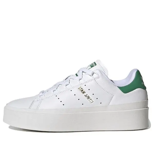 Adidas Stan Smith Bonega Platform Sneakers - White/green