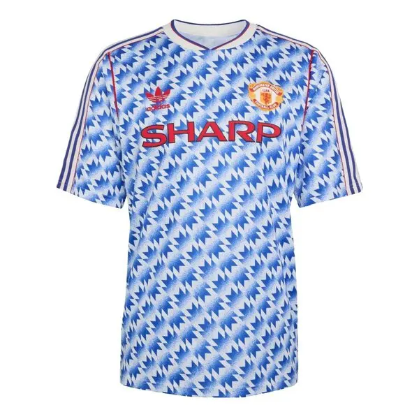 Adidas Manchester United Away 1990 Jersey - Blue