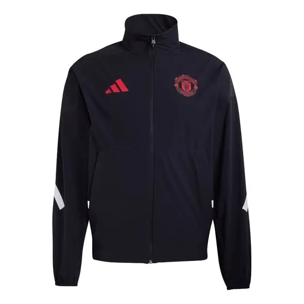 Adidas Manchester United Z.n.e. Anthem Jacket - Black