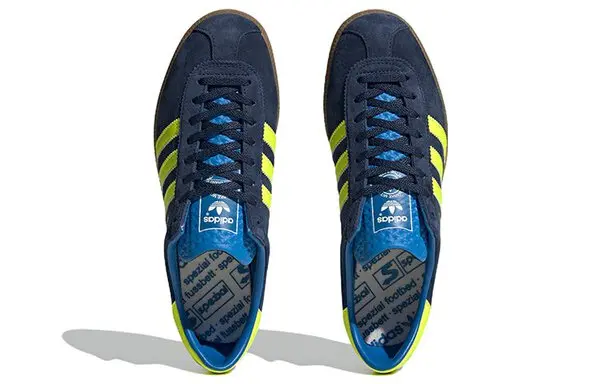 Adidas Hochelaga Spzl "indigo Solar Yellow - Blue