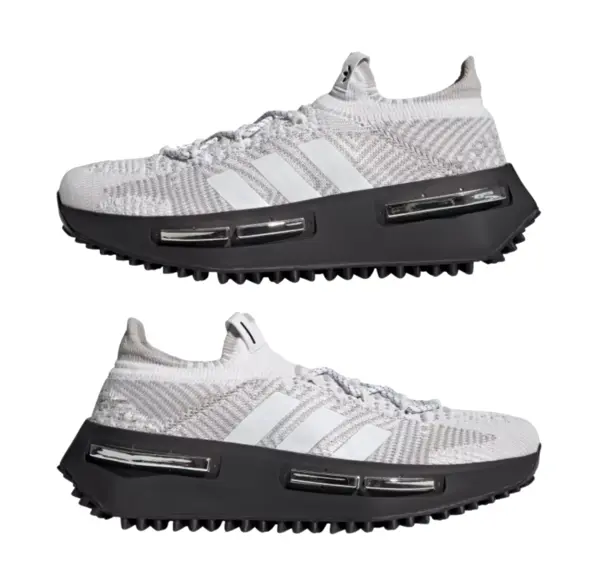 Adidas Originals Nmd S1 Shoes - Cloud White/core Black/silver Metallic
