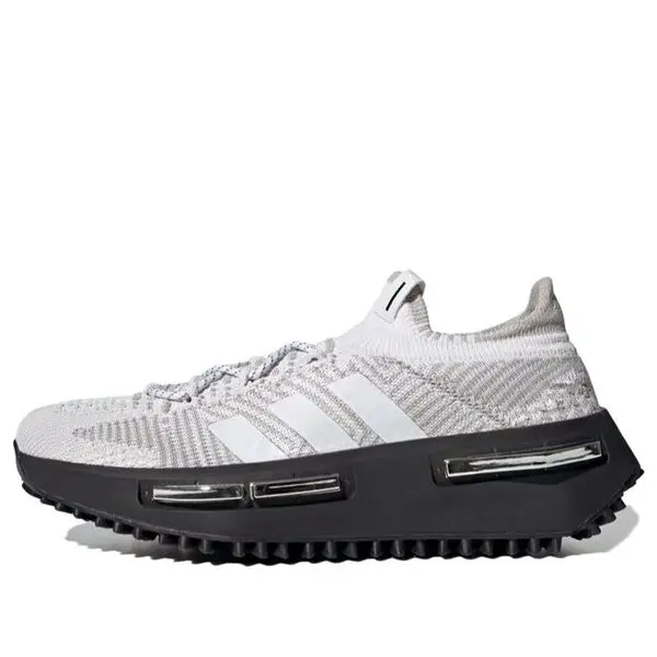 Adidas Originals Nmd S1 Shoes - Cloud White/core Black/silver Metallic