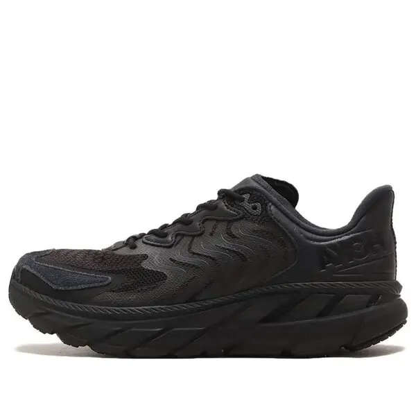 Hoka One One Clifton Ls Athletic Sneakers - Black