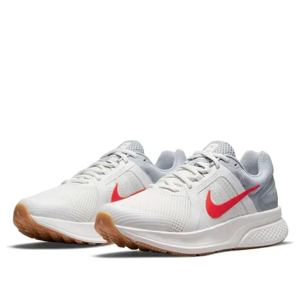 Nike Run Swift 2 Flywire Sneakers - Light Silvergray/red/wolf Gray