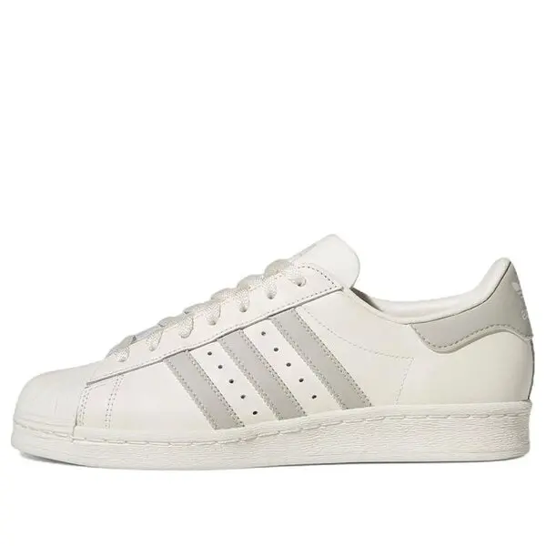 Adidas Superstar 82 'cloud White Metal Grey' Sneakers - White/gray