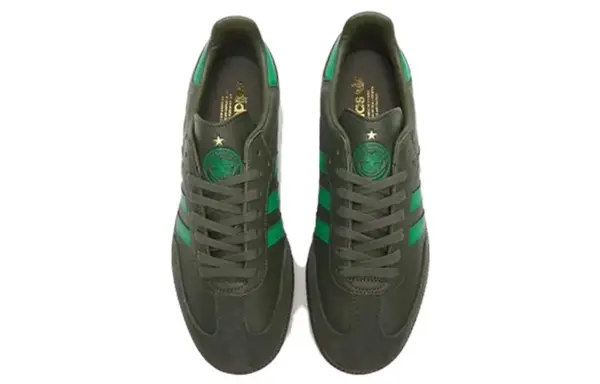 Adidas Originals Samba Sneakers - Grey/green