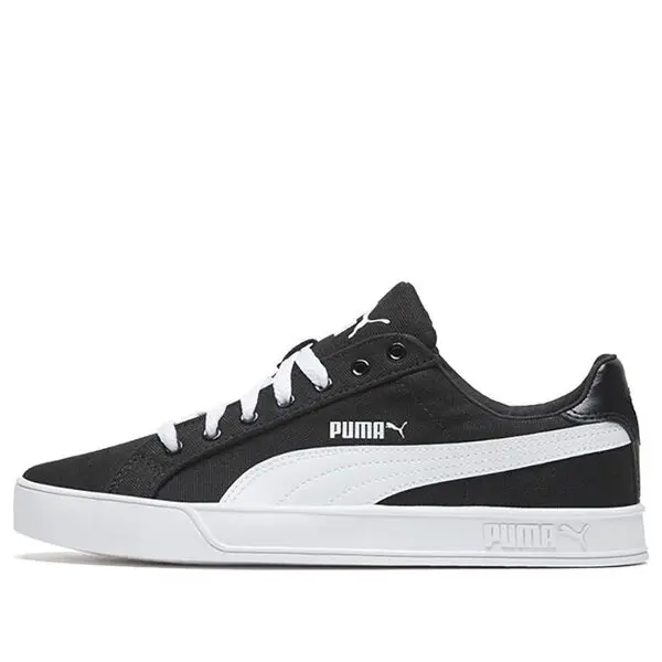 PUMA Smash Vulc Canvas Low Top Sneakers