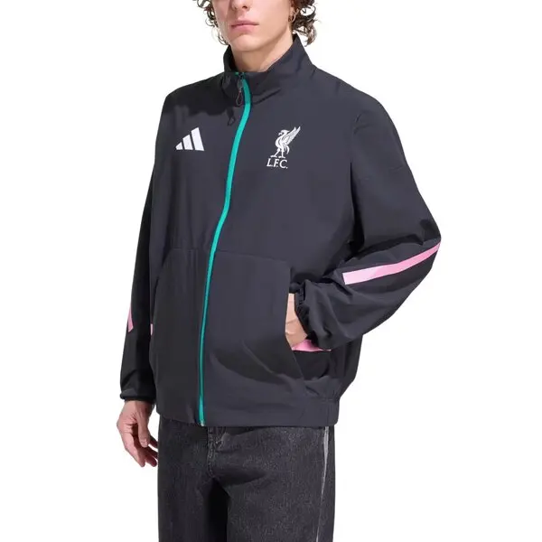 Adidas Liverpool Fc Z.n.e. Anthem Jacket - Black
