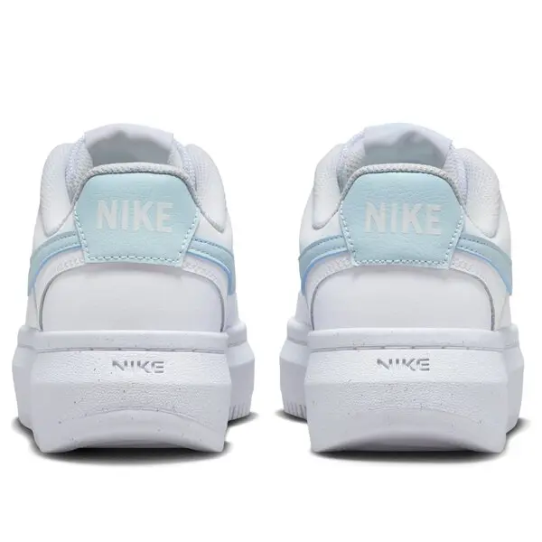 Nike Court Vision Alta Platform Sneakers - White/glacier Blue