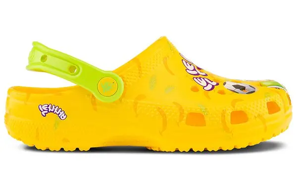 CROCS X Nongshim Classic Clog "banana Kick