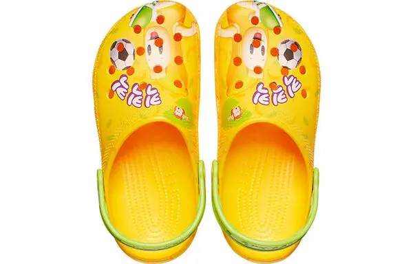 CROCS X Nongshim Classic Clog "banana Kick