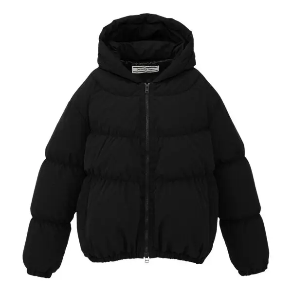 Onitsuka Tiger Hooded Down Jacket - Black