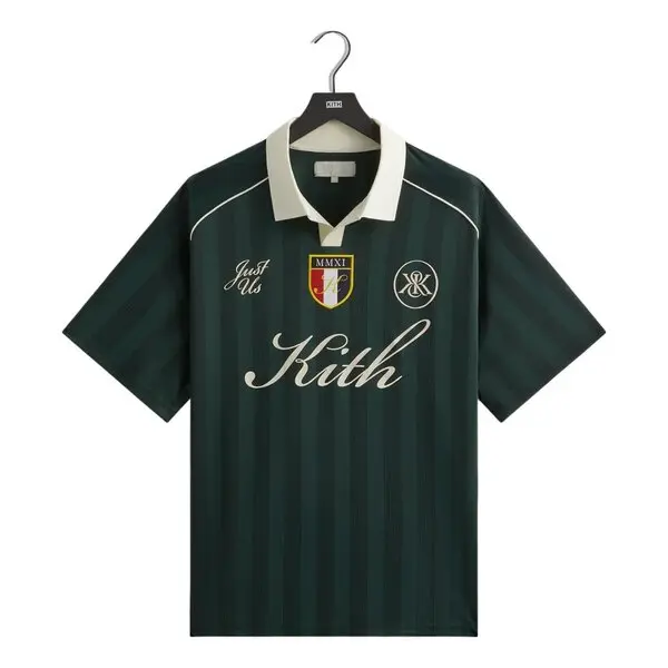 Kith Shadow Stripe Marcel Soccer Top - Stadium