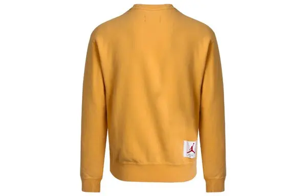 Nike Jordan Flight Graphic Crewneck Sweatshirt - Yellow