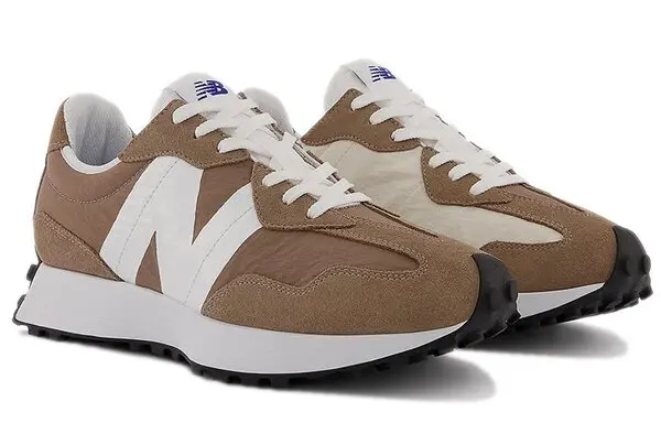 NEW BALANCE 327 "mushroom" Sneakers - Brown/white