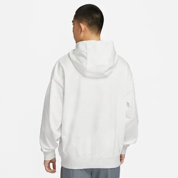 Nike Dri-fit Fleece Pullover Hoodie - White