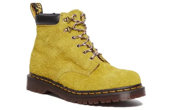 Dr. Martens 939 Ben Suede Hiker Style Lace-up Boots - Moss Green