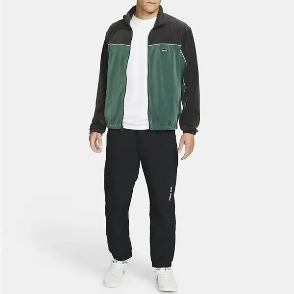 Nike Velvet Colorblock Zip-up Jacket