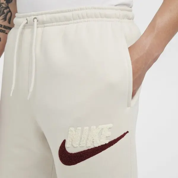 Nike Club Fleece Pants 'white - White/red