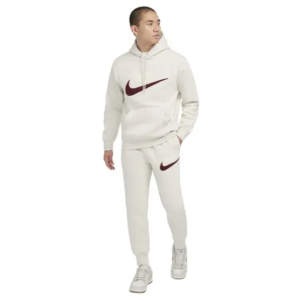 Nike Club Fleece Pants 'white - White/red