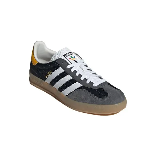 Adidas Gazelle Indoor 'olympic Black' Sneakers - Core Black/cloud White/gum