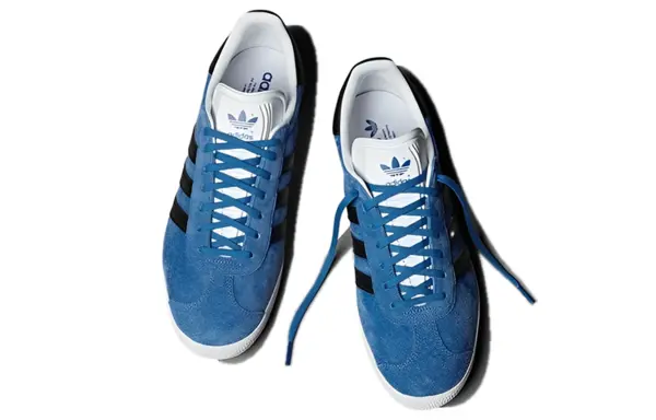 Adidas Gazelle "blue Bird Black" Sneakers - Black/white/blue