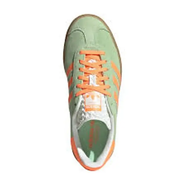 Adidas Gazelle Bold Platform Sneakers - Green/tan