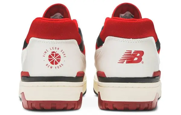 NEW BALANCE X Aimé Leon Dore 550 Sneakers - White/red