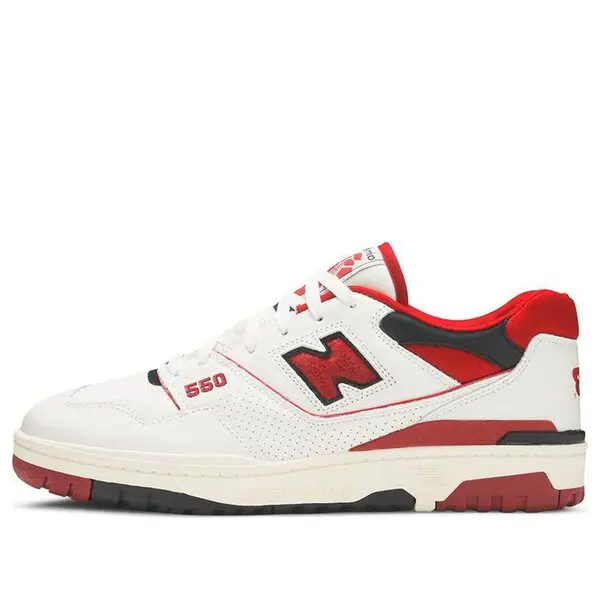 NEW BALANCE X Aimé Leon Dore 550 Sneakers - White/red