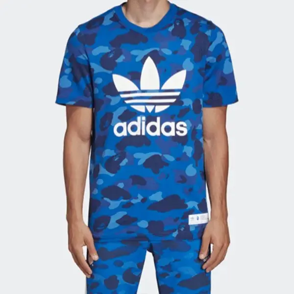 Adidas X A Bathing Ape Adicolor Camo T-shirt