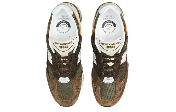 NEW BALANCE 991 Made In England Low Top Sneakers - Brown