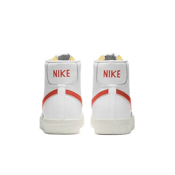 Nike Blazer Mid '77 Vintage High Top Sneakers - White/orange