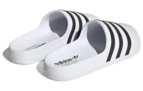 Adidas Adifom Adilette Slide - White/black