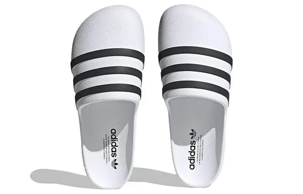 Adidas Adifom Adilette Slide - White/black