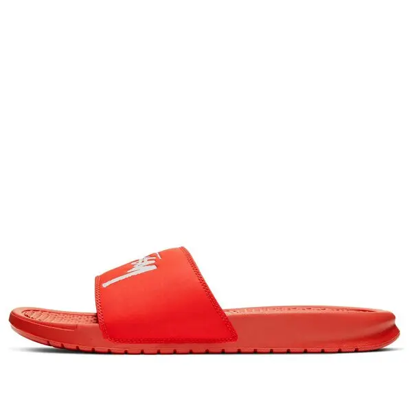 Nike X Stussy Benassi Slides - Red