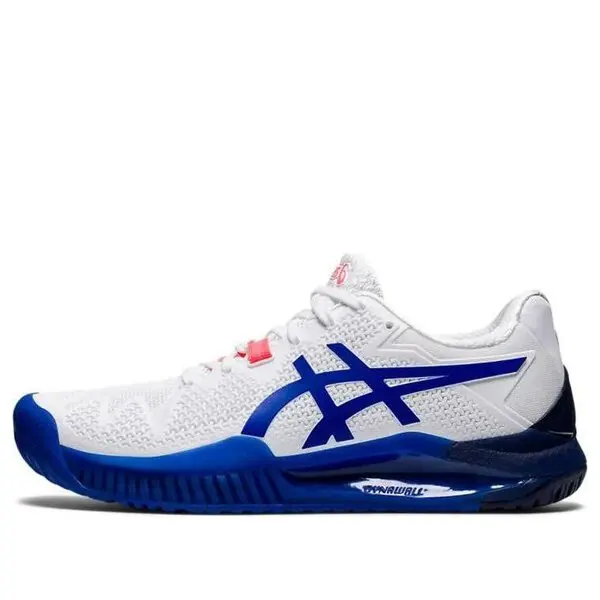 Asics Gel-resolution 8 - White/blue