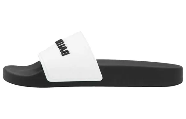 Balenciaga Pool Slides - White/black