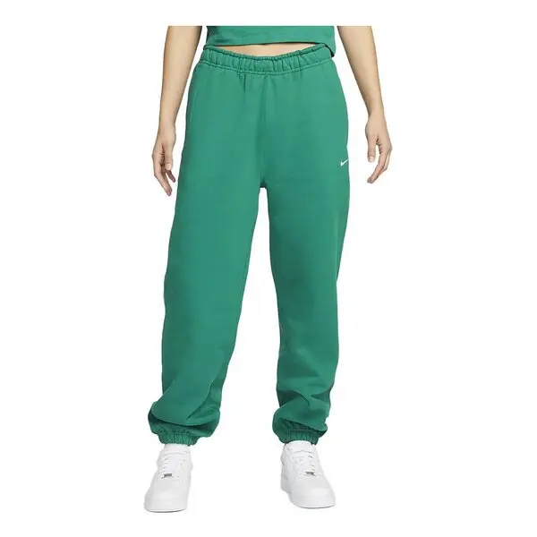 Nike Solo Swoosh Sweatpants - Grass Green