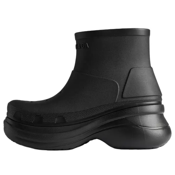 Balenciaga X Crocs Platform Bootie - Black
