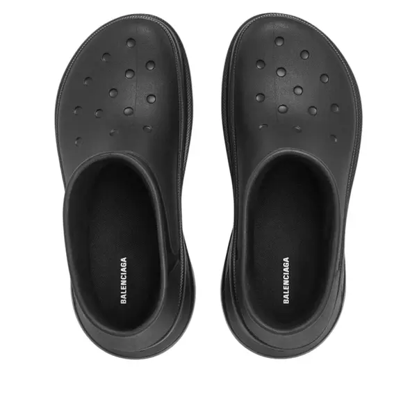 Balenciaga X Crocs Platform Bootie - Black