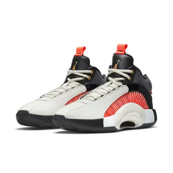 JORDAN Titan X Air 35 Pf High Top Sneakers - Black/white/red