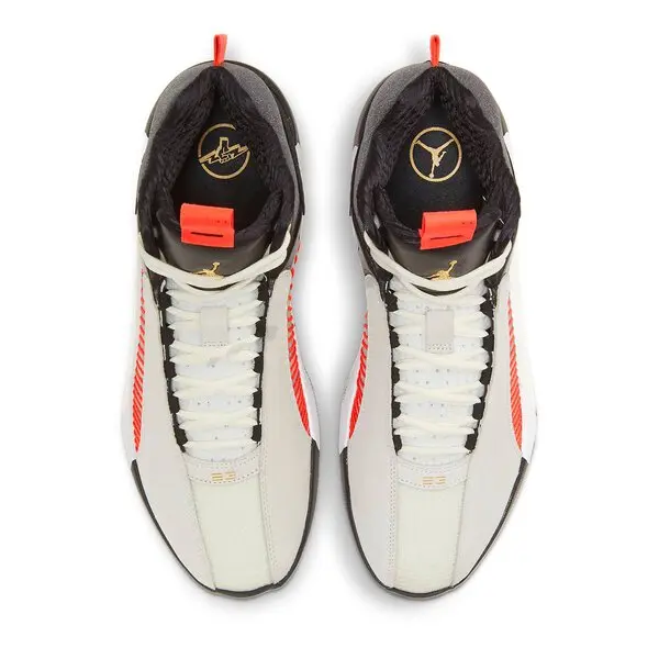 JORDAN Titan X Air 35 Pf High Top Sneakers - Black/white/red