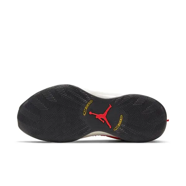 JORDAN Titan X Air 35 Pf High Top Sneakers - Black/white/red