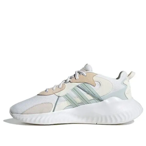 Adidas Originals Hi-tail Sneakers - White/tan/green