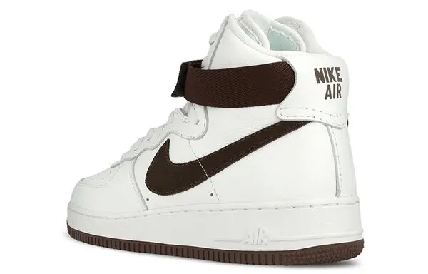 Nike Force 1 High Retro Qs Sneakers - White/brown