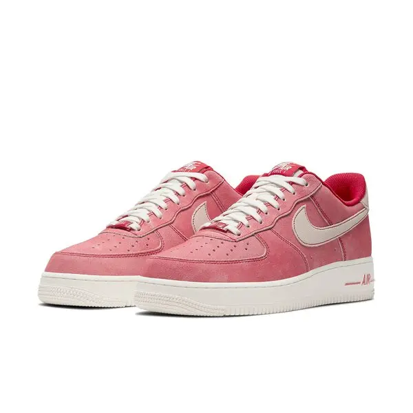Nike Force 1 '07 Lv8 Dusty Red Sneakers - Pink